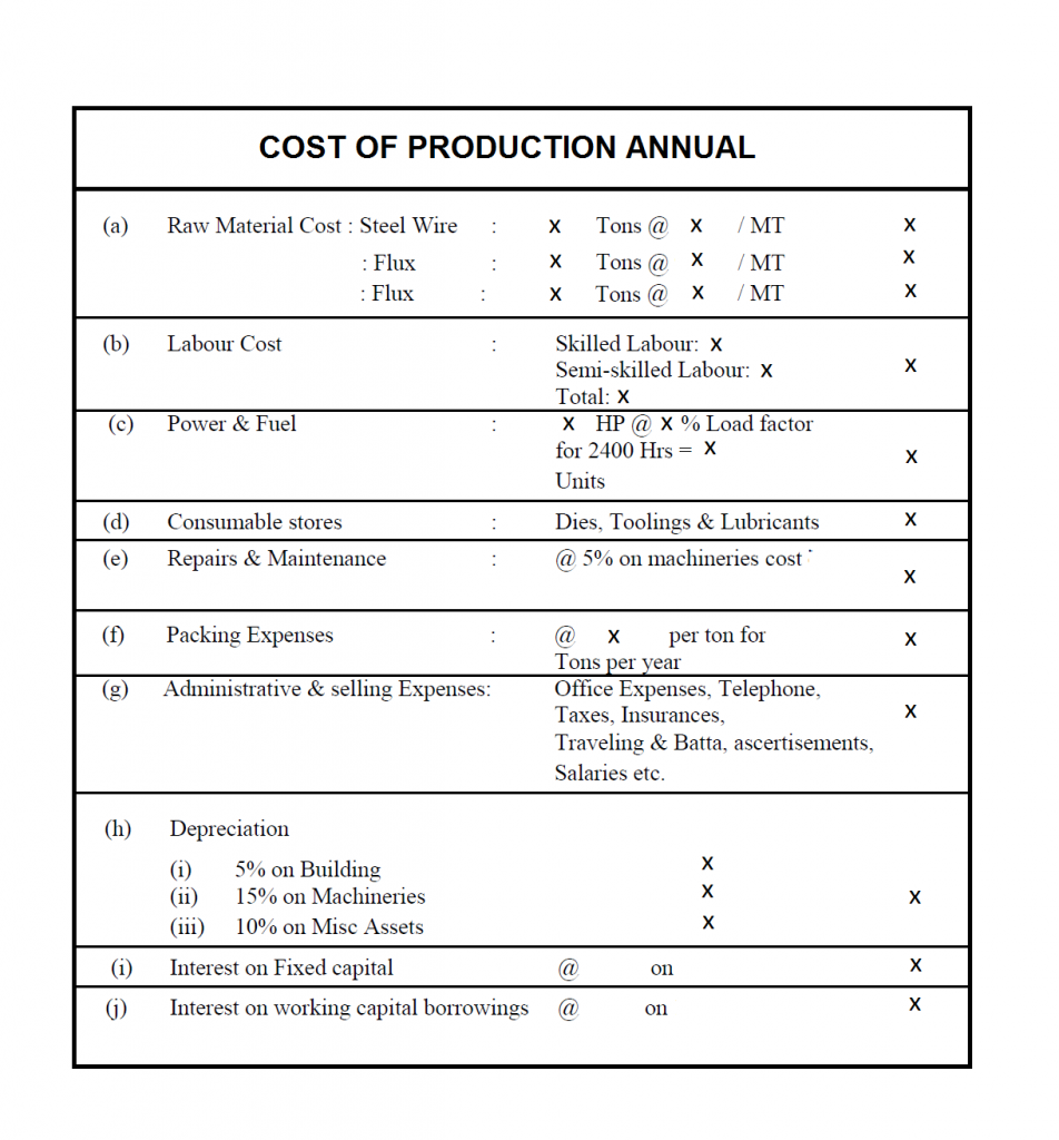 FEASIBILITY STUDY SAMPLE - WESPEC